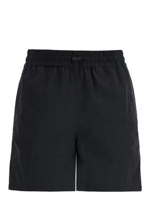 Burberry Logo-appliqué Elasticated Waist Shorts - Black