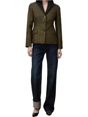 Dior Embellished Tailored Blazer - Black