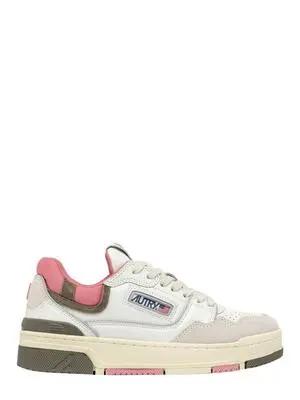 AUTRY Clc Low Top Sneakers - White And Geranium