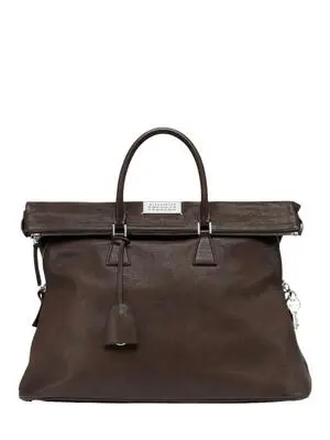 MAISON MARGIELA 5ac Xl Crossbody Bag - Ebony