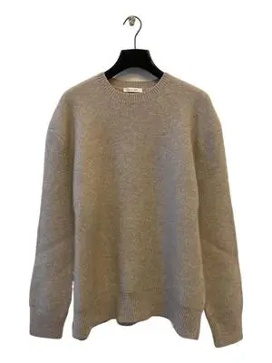 THE ROW The Row Crew Neck Cashmere Sweater Brown