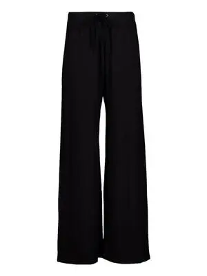 JAMES PERSE Wide-leg Sweatpants - Black