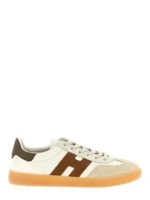 Hogan Cool Lace-up Sneakers With Contrasting Inserts - Multicolor