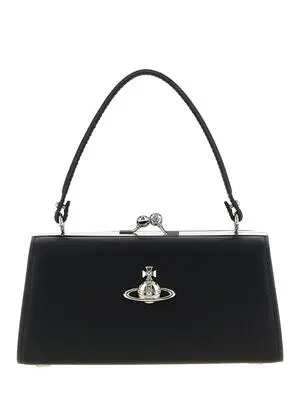 VIVIENNE WESTWOOD Orb Plaque Tote Bag - Black