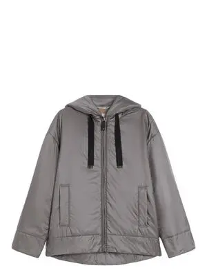 Max Mara Daria Hooded Jacket - Dark Gray