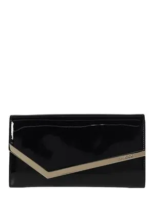 JIMMY CHOO Chain Linked Clutch Bag - Black