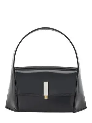 FERRAGAMO Flip Shoulder Bag - Black