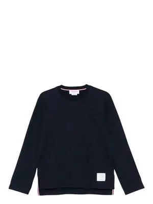 Thom Browne Oversized Long Sleeved Jersey T-shirt - No