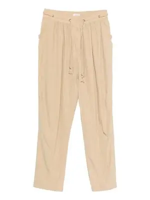 Isabel Marant Étoile Falcona Straight-leg Trousers - Nude