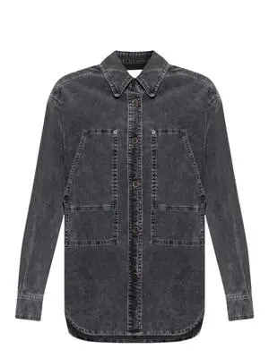 Isabel Marant Étoile Oriana Corduroy Shirt Jacket - Grey