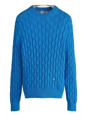 Dior Cable Knit Sweater - Blue