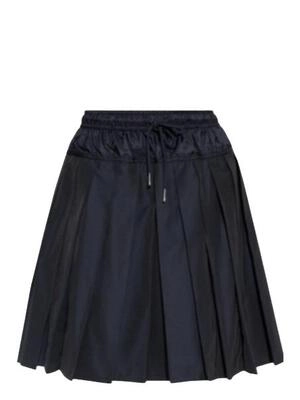 MONCLER Moncler Pleated Drawstring Skirt