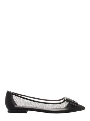 ROGER VIVIER Roger Vivier Gommetine Ballet Flats