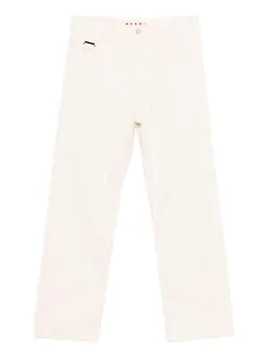 Marni Wide-leg Denim Jeans - White