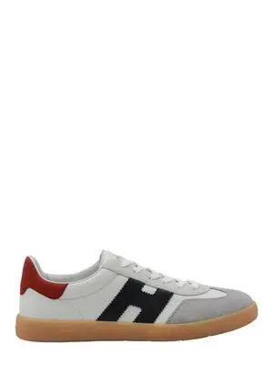 Hogan Hogan H-Stripe Low-Top Sneakers Gray
