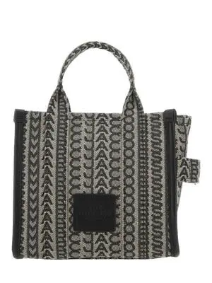 Marc Jacobs Jacquard Monogram Mini Tote Bag - Black