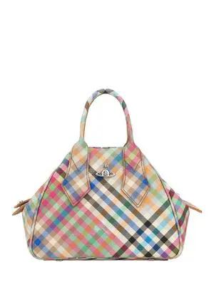 VIVIENNE WESTWOOD Small Yasmine Zipped Tote Bag - Multicolor