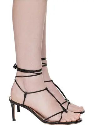 GIANVITO ROSSI Gianvito Rossi Strappy Nappa High Heel Sandals
