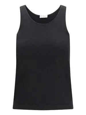 Brunello Cucinelli Sleeveless Top - Black