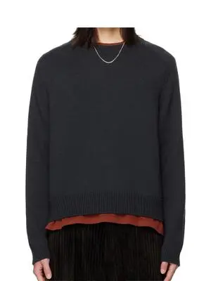 Our Legacy True Roundneck" Knitwear - Black