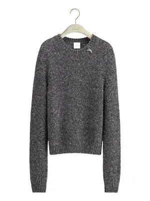 Dior Sweater With Engraved Bow Detail - Black