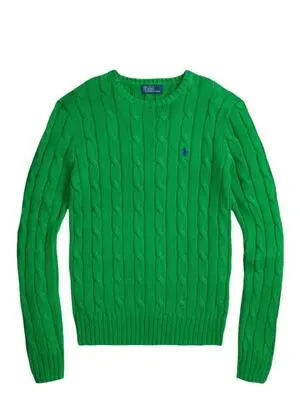 Polo Ralph Lauren Polo Ralph Lauren Embroidered Crewneck Jumper Green