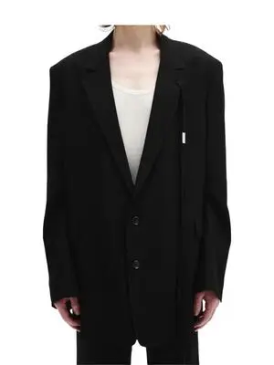 ANN DEMEULEMEESTER Anthoon High Comfort Tailored Blazer - Black