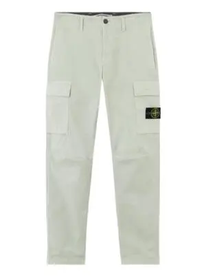Stone Island Stone Island Tapered Cargo Trousers Sage