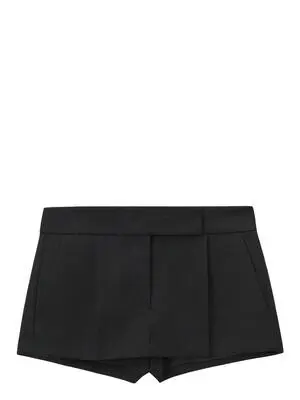 Alexander Wang Logo Embroidered Mini Skort - Black