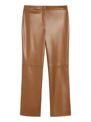 Max Mara High Waisted Sublime Flared Trousers - Camel