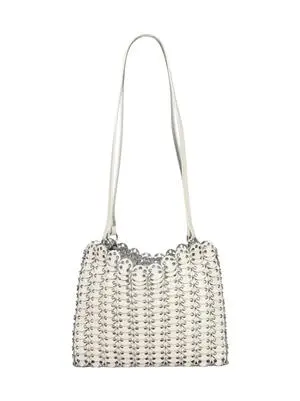 Rabanne 1969 Chain-link Shoulder Bag - White