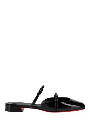 CHRISTIAN LOUBOUTIN Jane Nina Slip-on Mules - Black