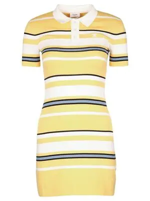 Celine Striped Polo Dress - No