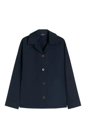 Max Mara Poplin Shirt - Midnight Blue