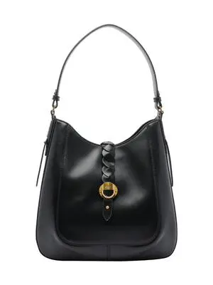 ISABEL MARANT ÉTOILE Isabel Marant Logo Engraved Buckled Shoulder Bag