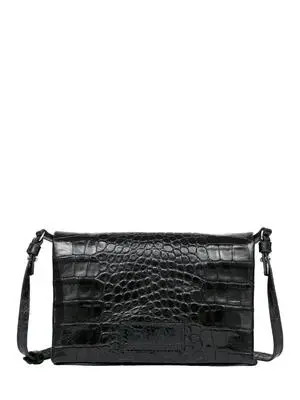 MAISON MARGIELA Mm6 Maison Margiela Embossed Logo Patch Shoulder Bag
