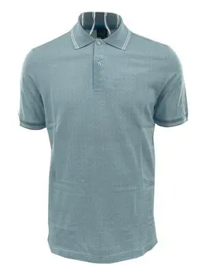 Dunhill Buckle Short-sleeved Polo Shirt - Gray