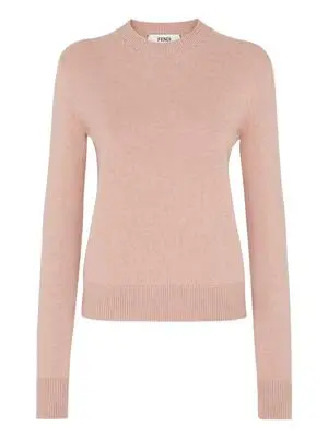 Fendi Cashmere Jumper - Deep Pink