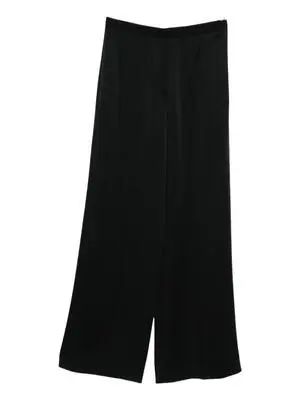 FORTE_FORTE Wide-leg Palazzo Trousers - Black