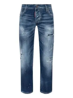 Dsquared2 Jenna Distressed Jeans - Blue