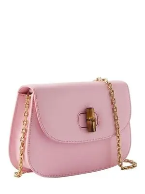 Gucci Bamboo Clutch - Pink