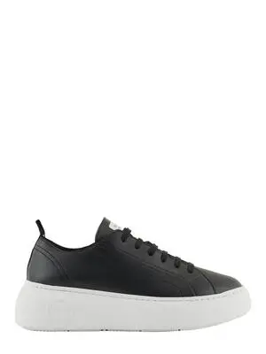 Armani Exchange Chunky Lace-up Trainers - Black