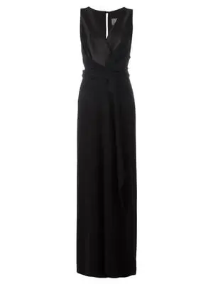 MAX MARA Max Mara Duilio Sleeveless V-Neck Maxi Dress