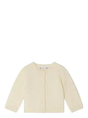Bonpoint Long-sleeved Cardigan - Yellow