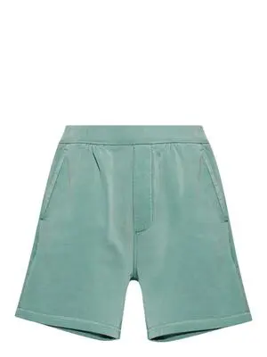 Dsquared2 Embroidered Logo Sweat Shorts - Green