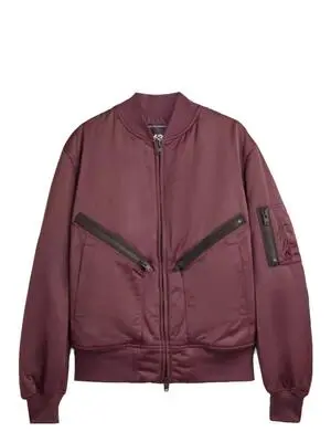 Y3 Oversized Bomber Jacket - Red