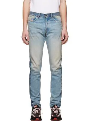 DIESEL® Slim-fit Faded Jeans - Gray