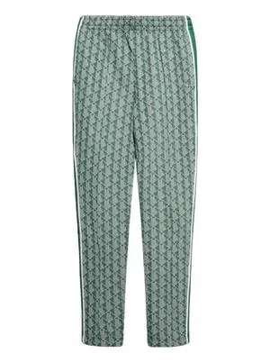 Lacoste Monogram Logo Patch Sweatpants - Green