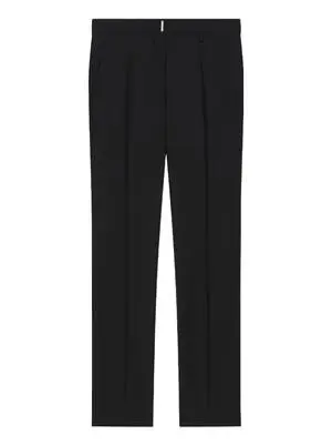 Givenchy Slim Fit Viscose Pants - Black