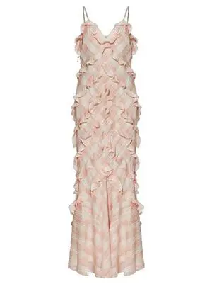 LoveShackFancy LoveShackFancy Maxi Dress With Ruffled Details No